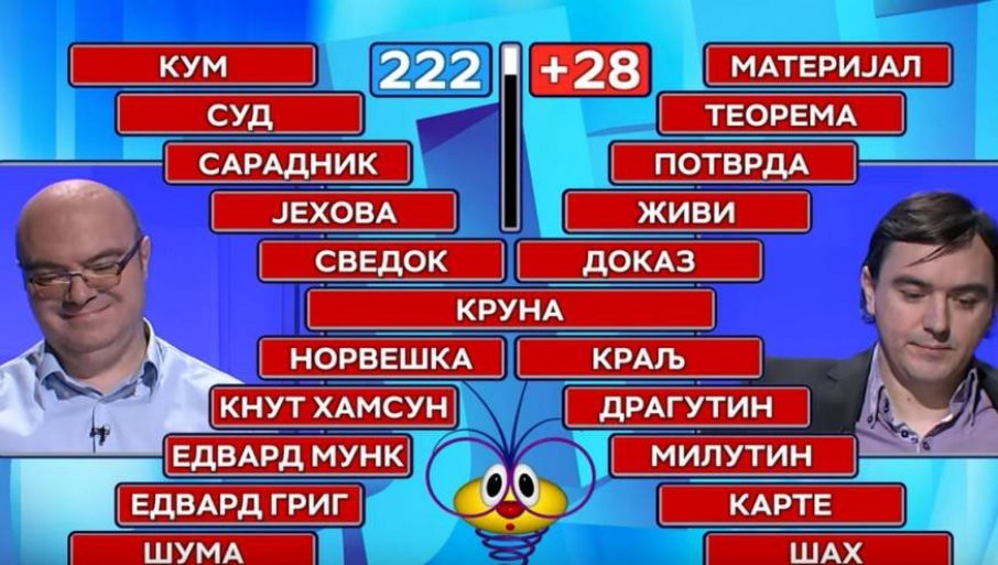 Novi hit u Slagalici - rešio Asocijacije za 10 sekundi