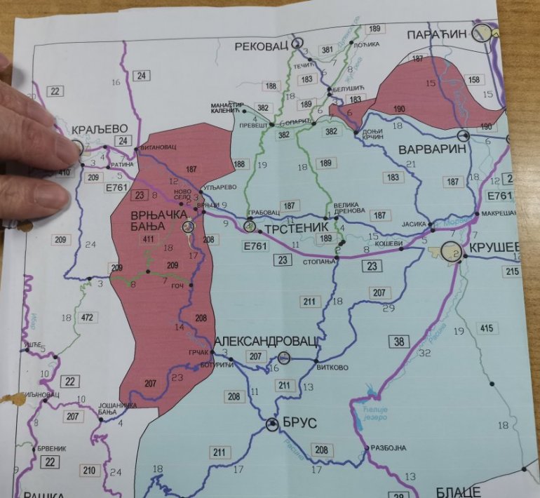 ŽELE MOST KAO OZEBLI SUNCE: Meštani sela na potezu Kruševac—Trstenik ...