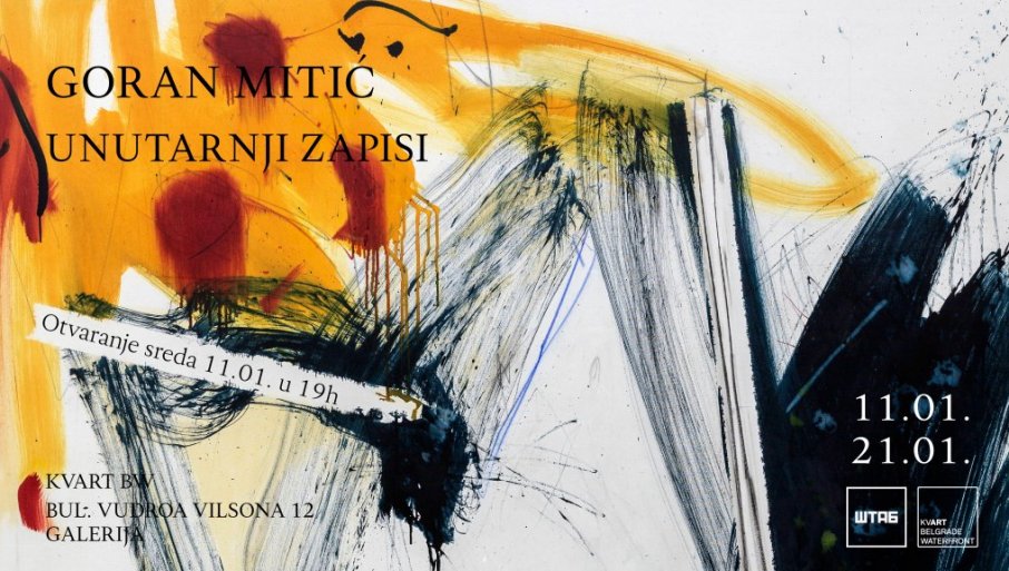 RADOVI GORANA MITIĆA NA IZLOŽBI "UNUTARNJI ZAPISI": Protiv nepravdi i zla ovog vremena