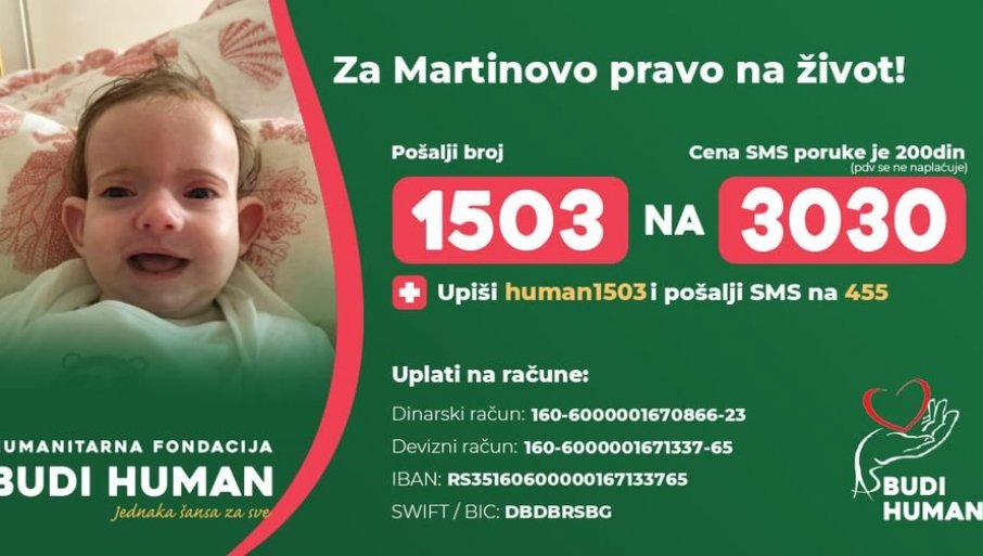 ZA LEČENJE MALENOG MARTINA LAVA NIKOLIĆA: Vošin humanitarni bazar u ...